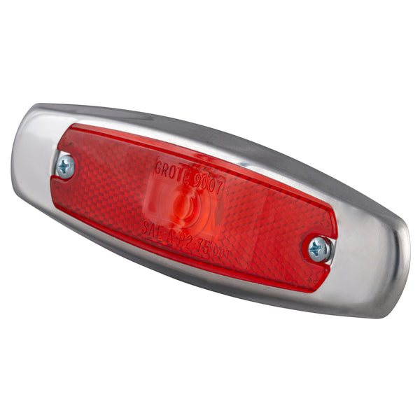 Grote 45662 Low-Profile Clearance Marker Light with Built-in Reflector ...
