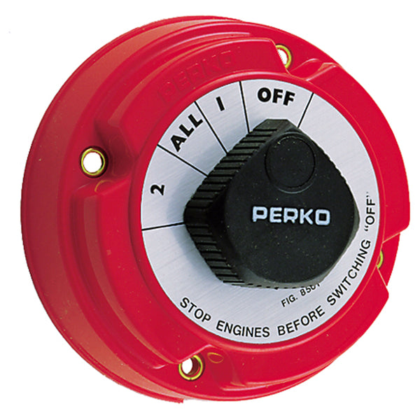 Perko 8503DP Medium Duty Battery Selector Switch with Alternator Field ...
