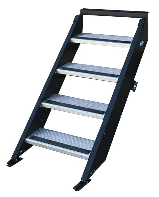 MORryde STP-4-30-03H Fold Up Step 4 Step 30" Door - Hilltop Camper and RV
