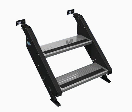 MORryde STP54-012H Quick Connect Step - 4-Step - Hilltop Camper and RV