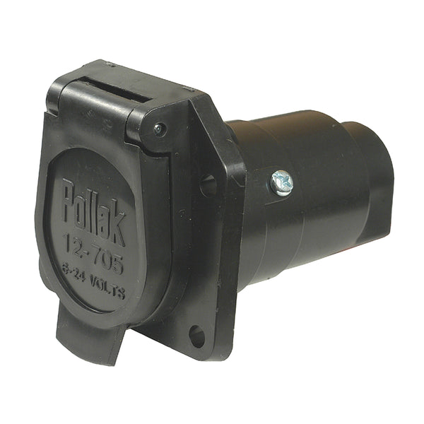 Pollak 12-707EV 7 Way Connector - trailer end - Hilltop Camper and RV