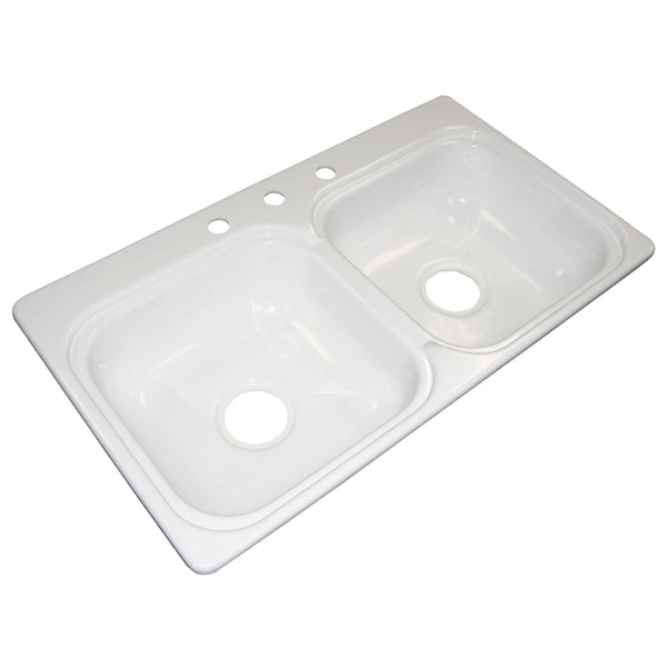 Fresh Water Tagged "white acrylic double sink cover" - Hilltop Camper ...