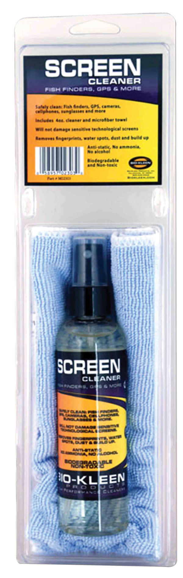 Bio-Kleen M02303 Screen Cleaner Kit - 4 oz. - Hilltop Camper and RV